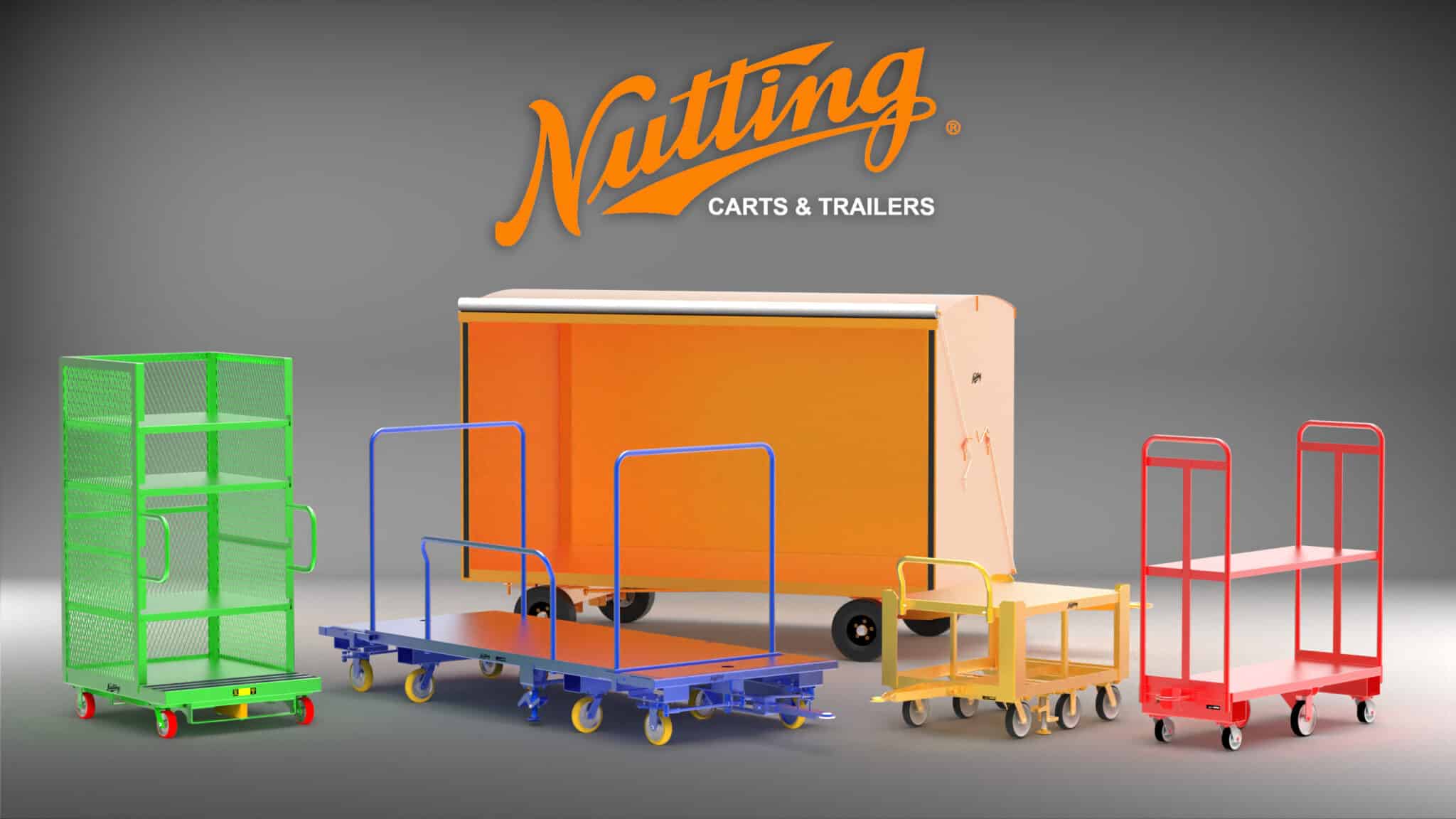 Heavy-Duty Industrial Carts - Nutting Carts and Trailers