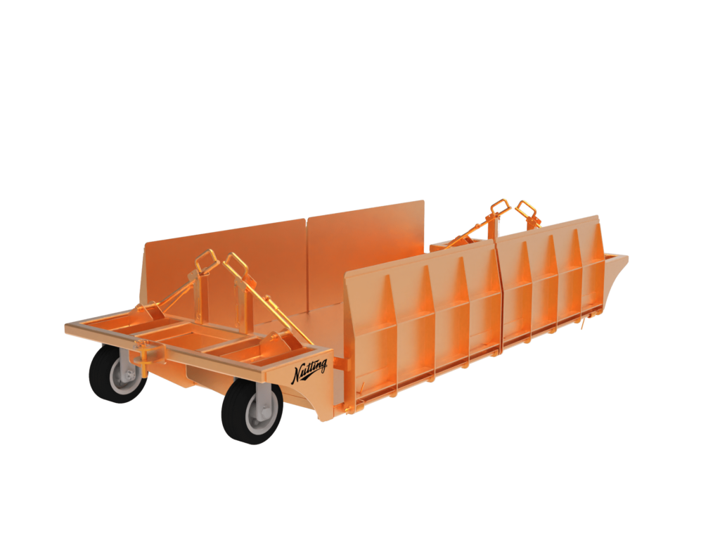 Heavy Duty Utility Carts with Pneumatic Wheels - Nutting Carts and Trailers