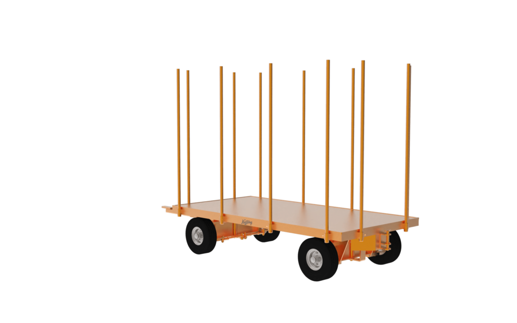 48x96 Industrial Trailer with Expanded Metal Deck | 8000 lb Capacity